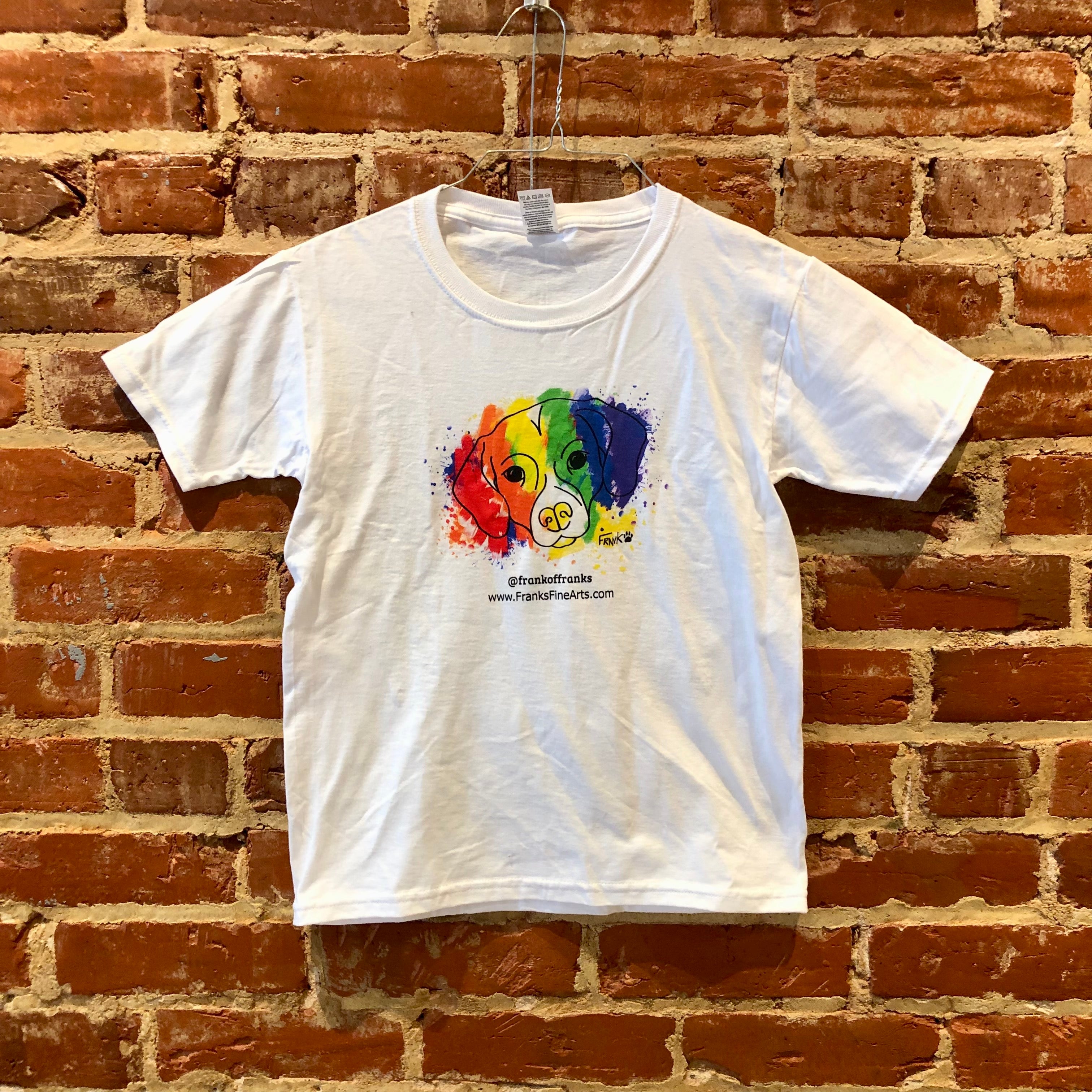Kid's Rainbow Frank T-Shirt – Franks Fine Arts